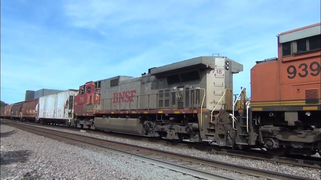 BNSF #6240 Leads BNSF H-KCKMEM with BNSF Warbonnet Trailing. Olathe, KS 9/28/24 - YouTube