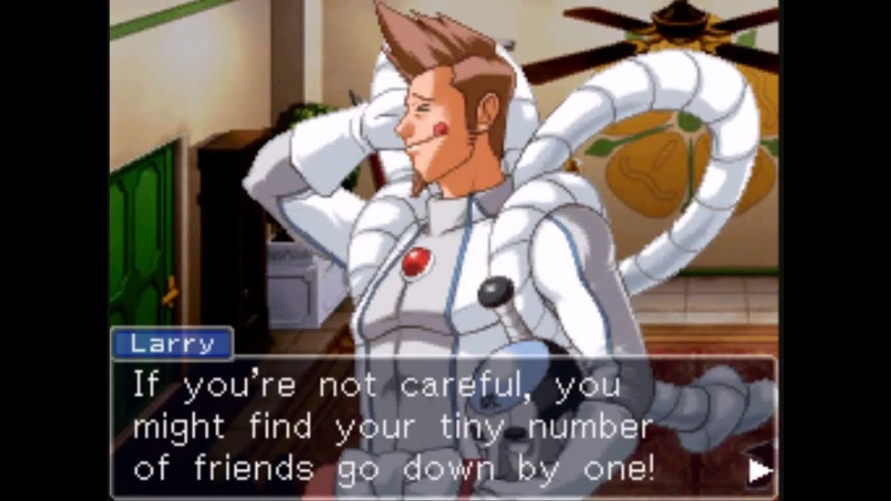 Ace Attorney Investigations: Miles Edgeworth - Ep. 5, Part 7: Larry ...