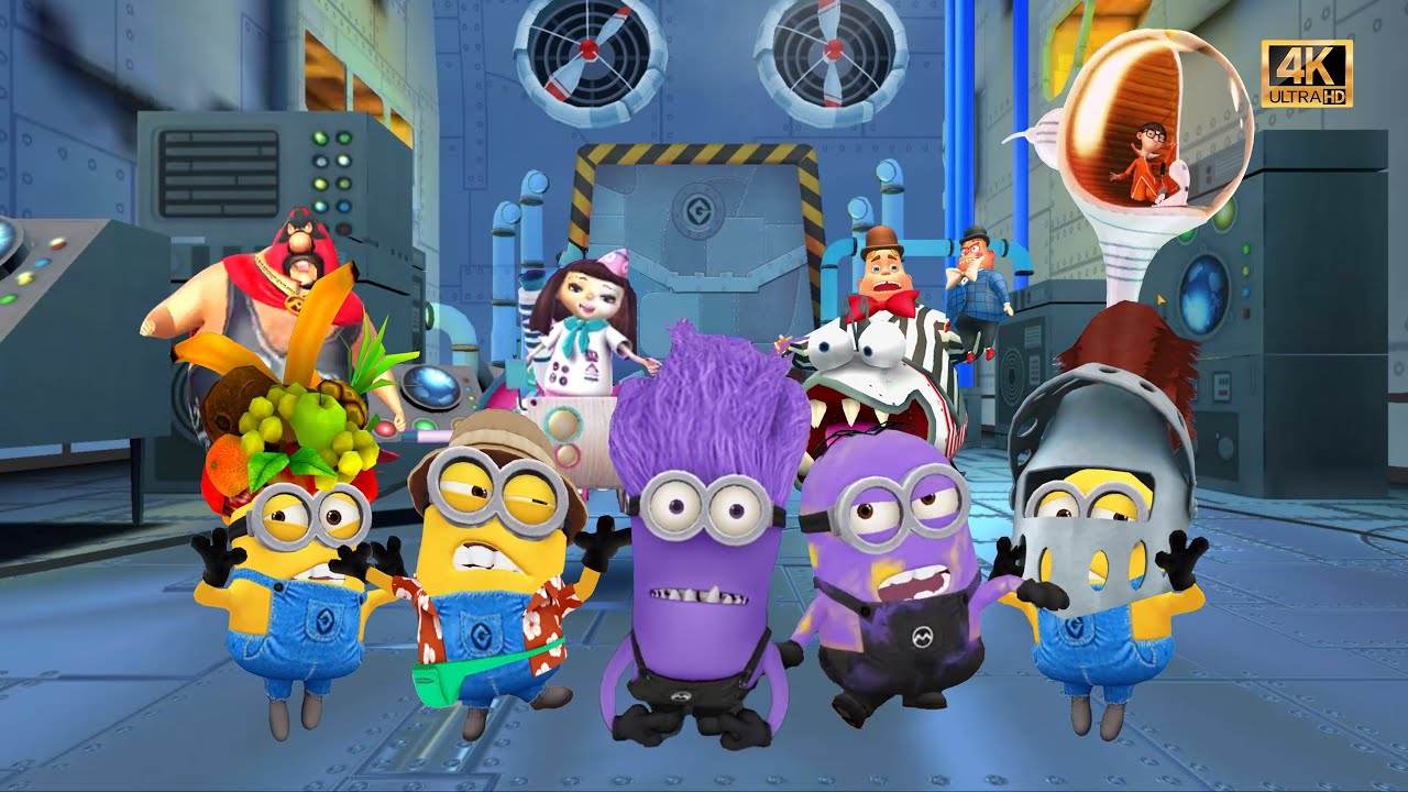 Minion rush All Bosses Evil minion gameplay | EP 23 | UHD 4K Fullscreen ...