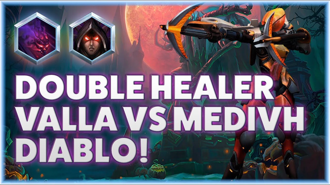 Valla Rain - DOUBLE HEALER VALLA VS MEDIVH DIABLO! - Grandmaster Storm ...