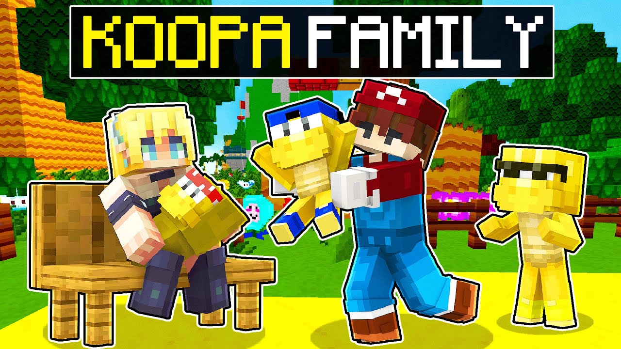 Having KIDS With Bowsette?! | Minecraft Mario Movie Life | [10] - YouTube