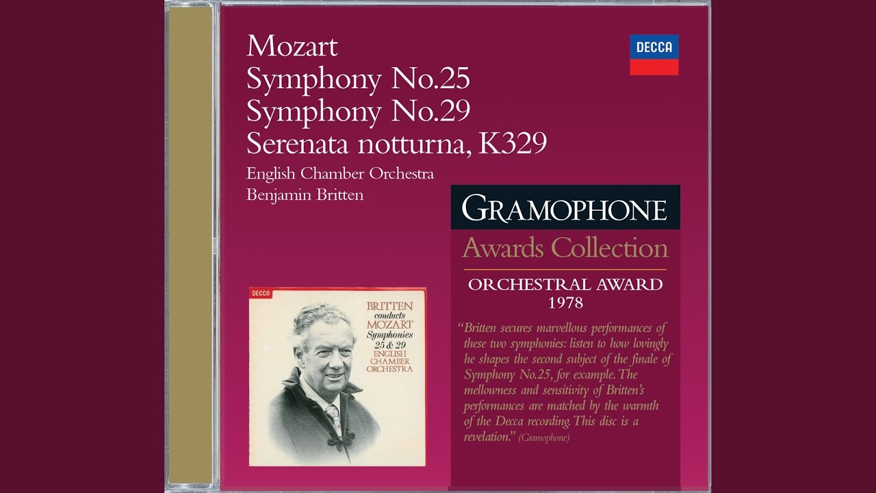 Mozart: Symphony No. 29 in A Major, K. 201: I. Allegro moderato - YouTube