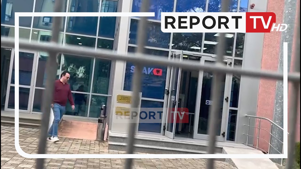 Report TV -Dorian Duçka, djali i hallës i Ilir Metës, paraqitet në SPAK ...
