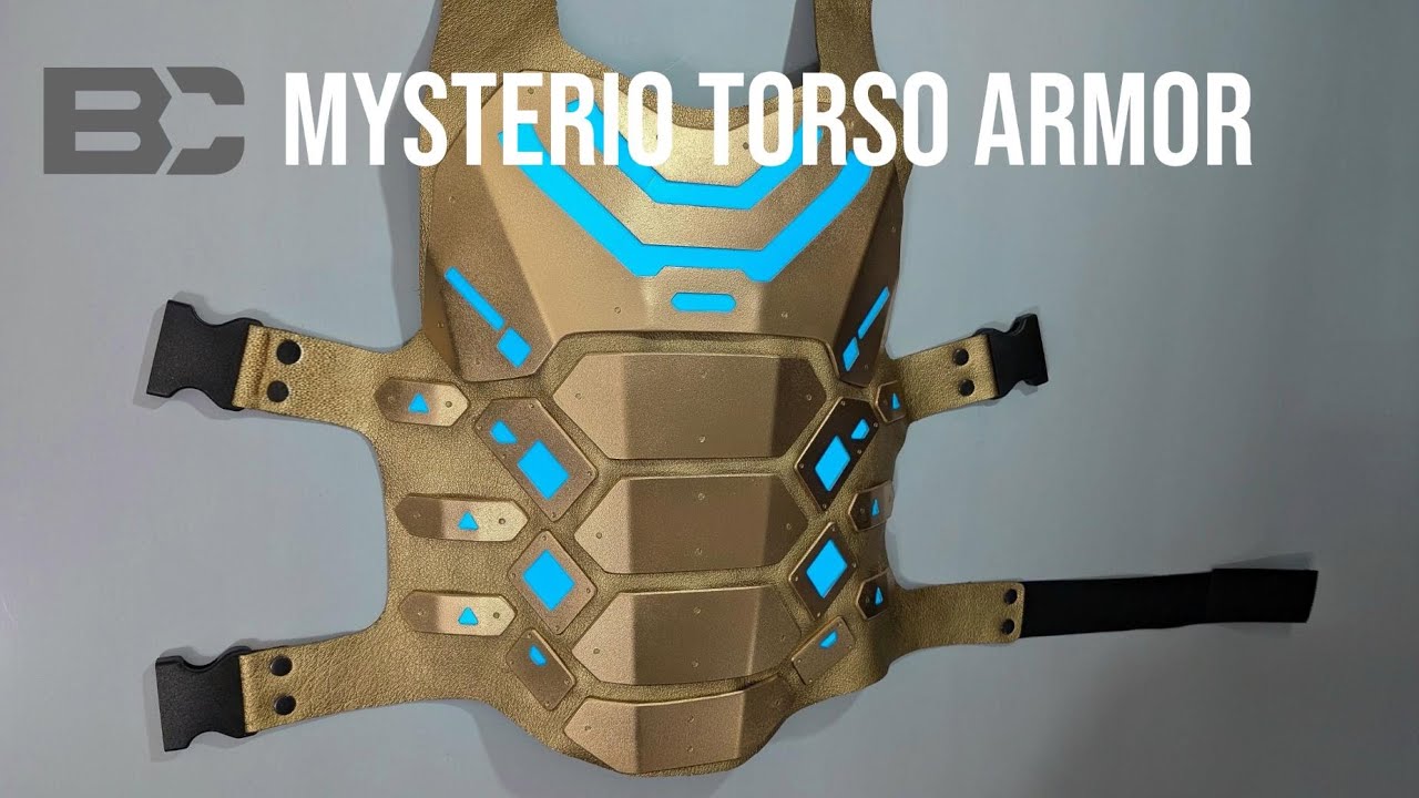 Metal Costume Mysterio Chest Armor - YouTube