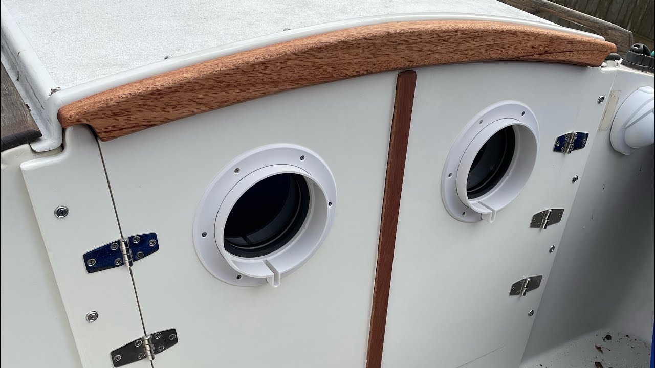 SV Thabo S3E1 - Building companionway doors - YouTube