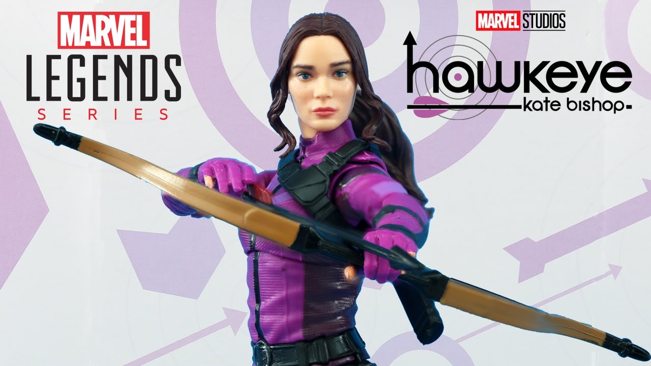 Marvel Legends KATE BISHOP série Gavião Arqueiro Disney Plus - Action ...