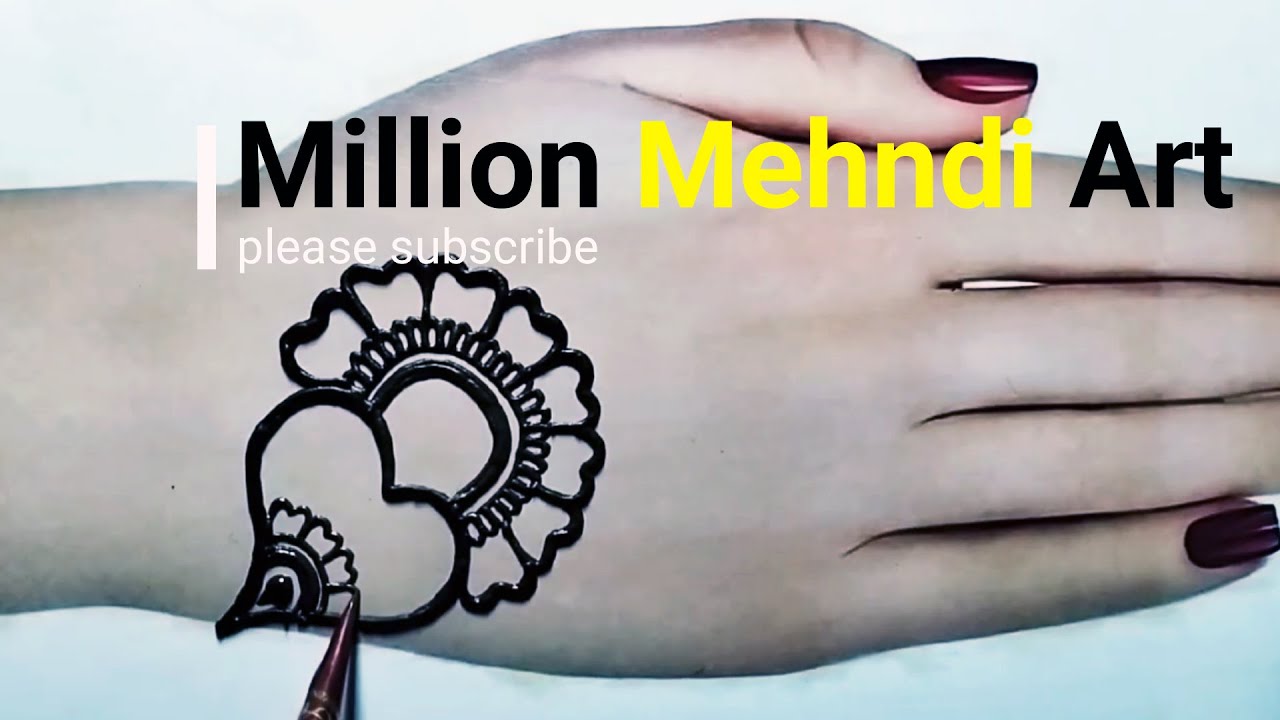 👉🏻 Beautiful Love Mehndi Design | love mehndi design | Easy love mehndi ...