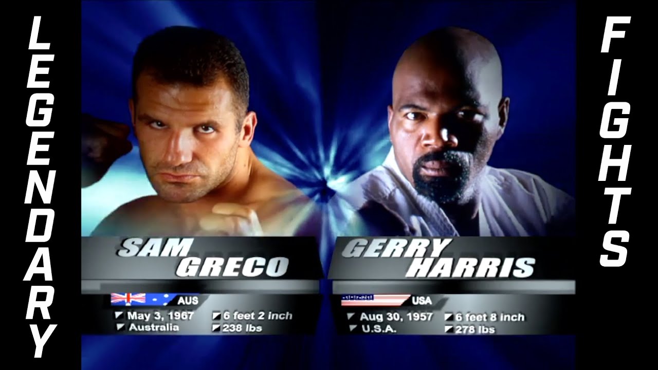 Legendary Fights: Sam Greco v Gerry Harris - YouTube