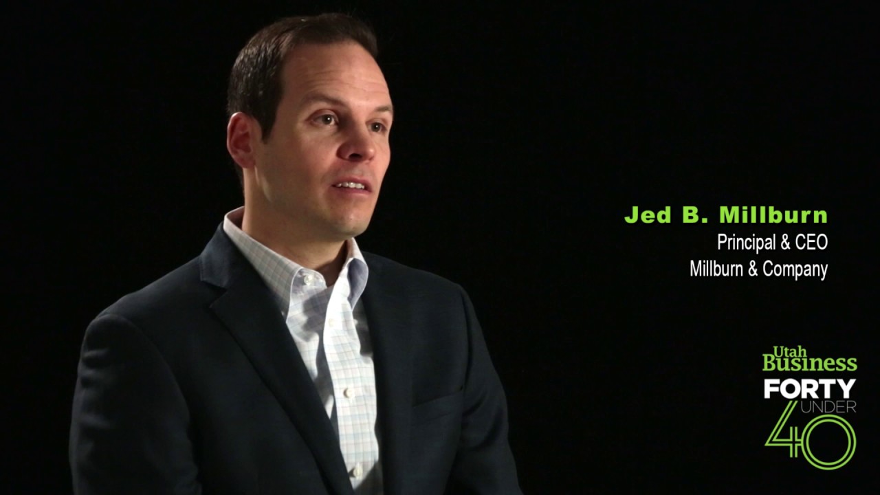 Jed B. Millburn: Forty Under 40 - YouTube