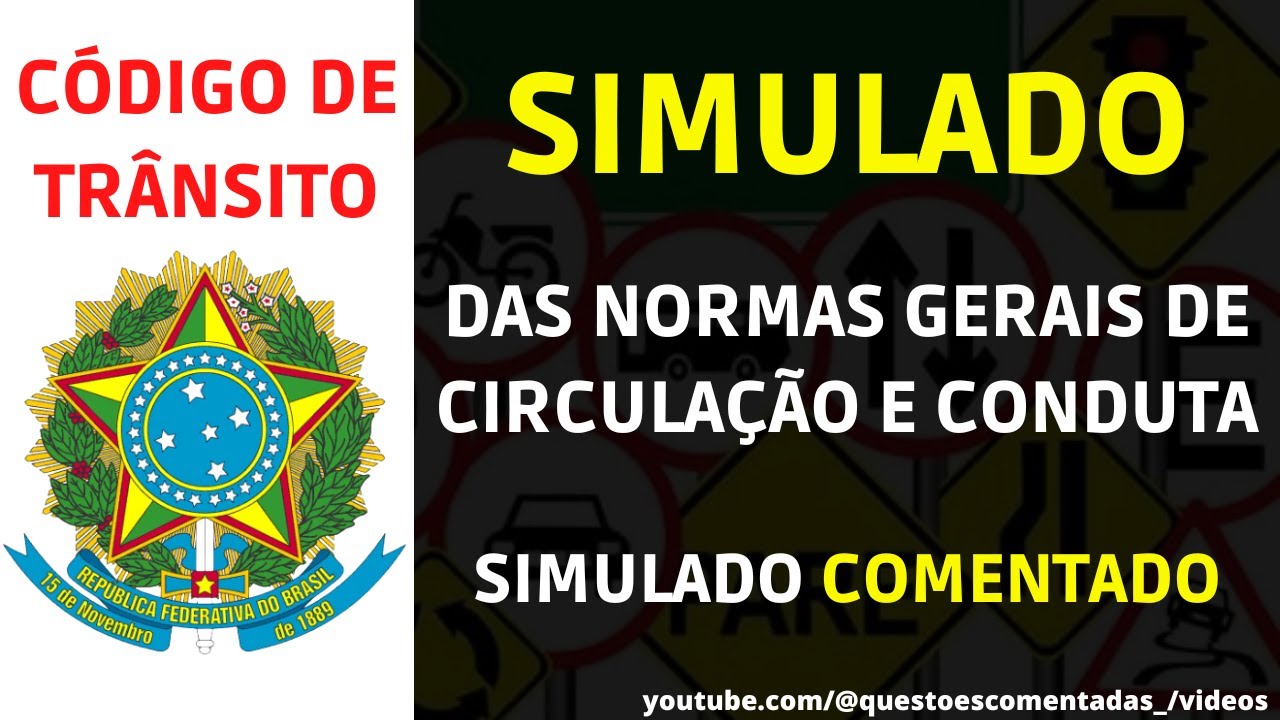 Normas Gerais De Circulação E Conduta - RETOEDU