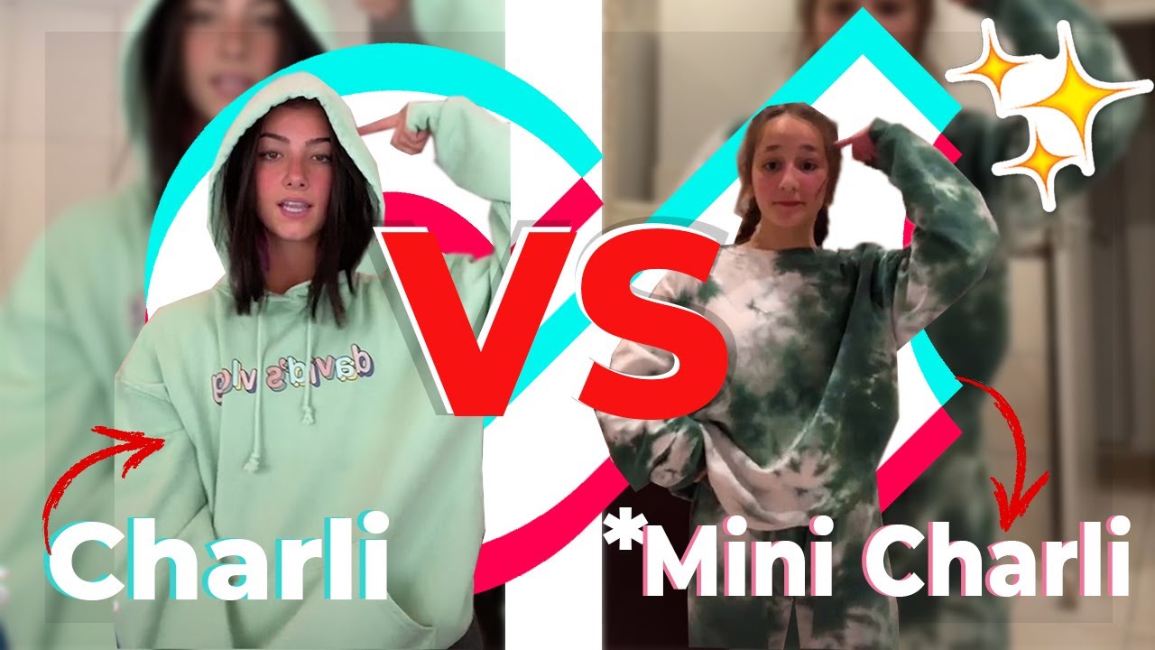 Charli D’amelio Vs MINI Charli | TikTok Compilation 2020 ...