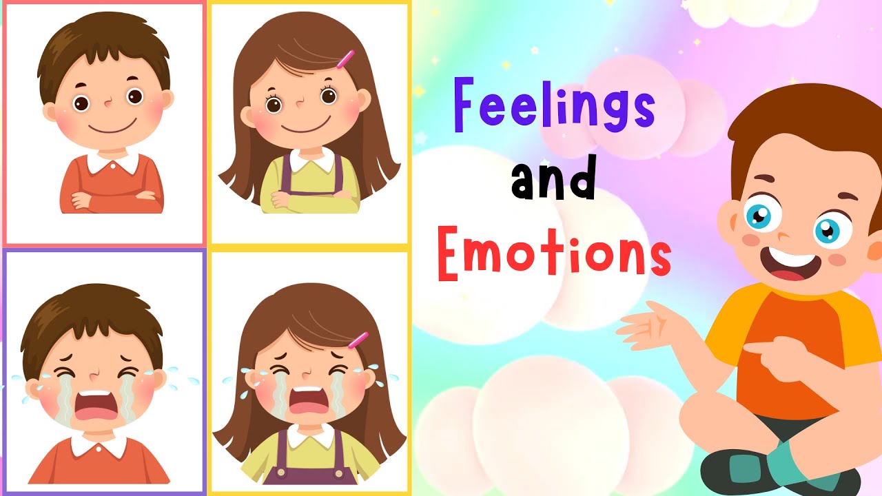 Feelings and Emotions | Vocabulary for Kids| Learn English- Speak ...