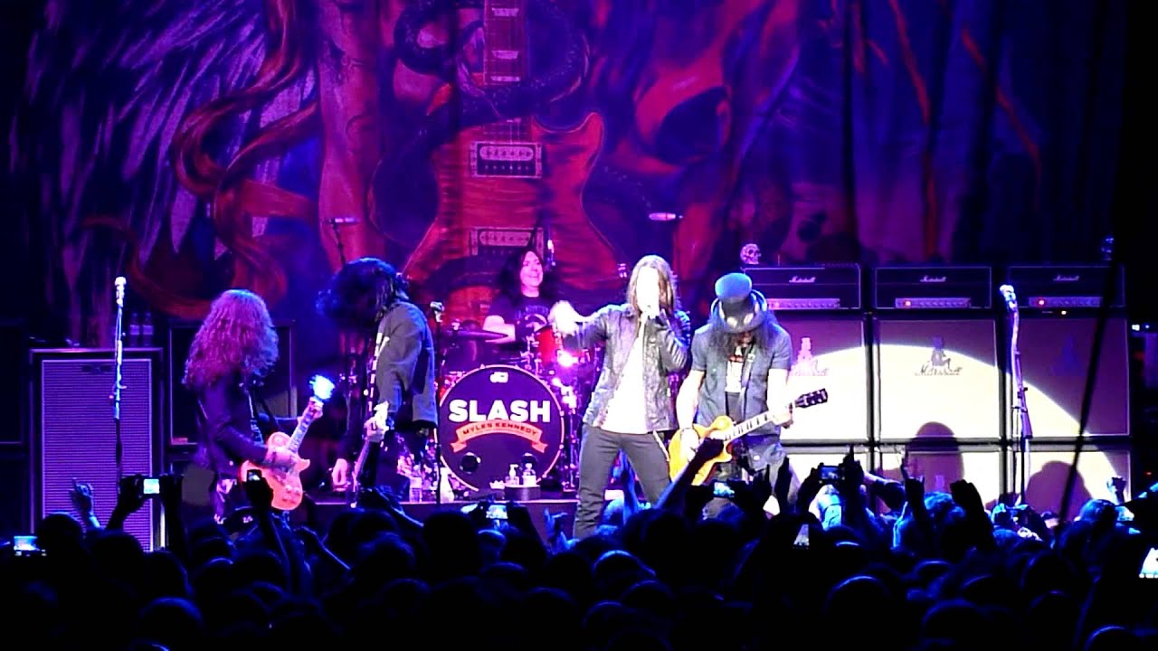 Slash live in Newcastle O2 Academy October 2012 Ghost - YouTube