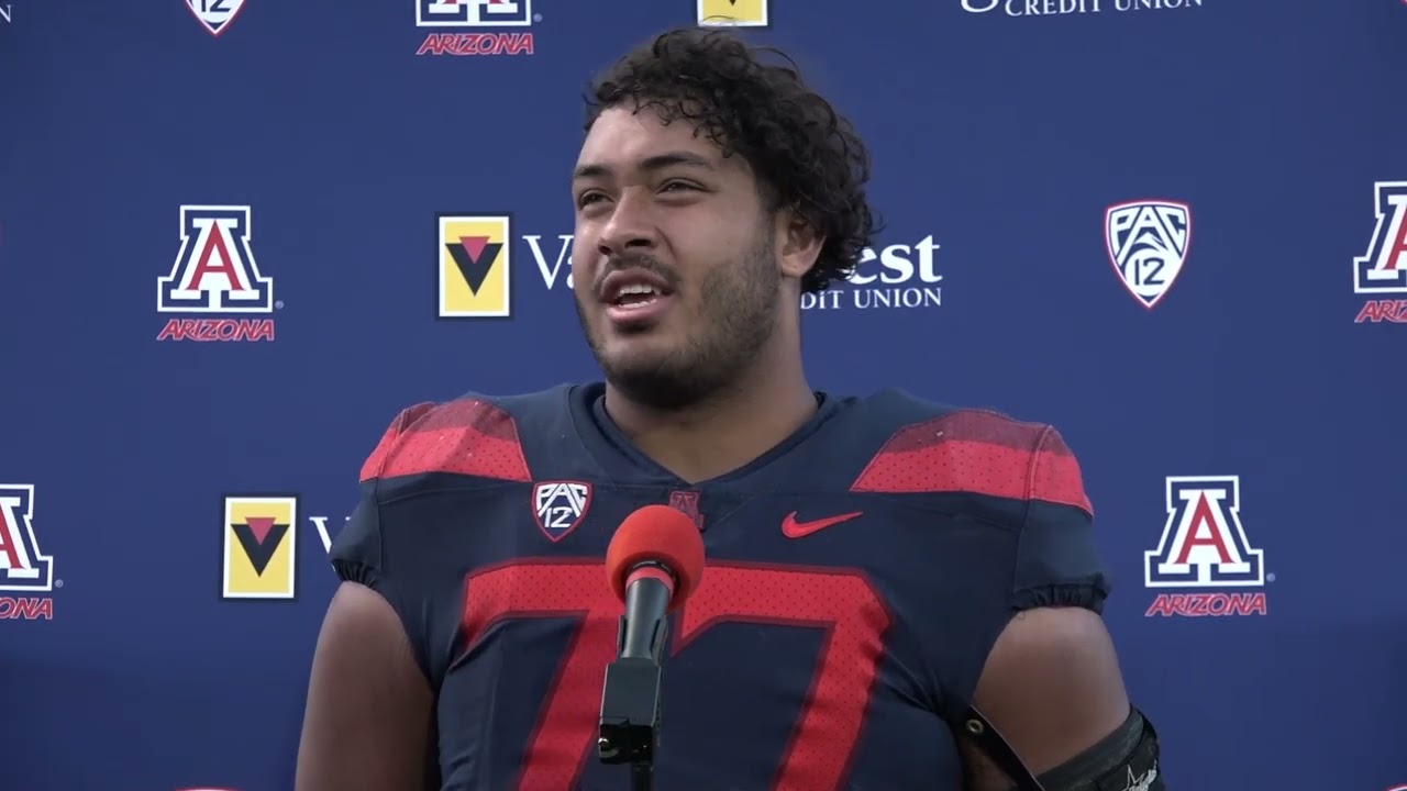 Arizona Football Spring Practice Interview - Jordan Morgan - YouTube