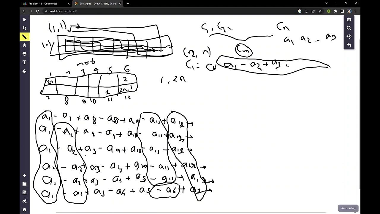 B. Grid Reconstruction | Codeforces Round 865 (Div. 2) - YouTube