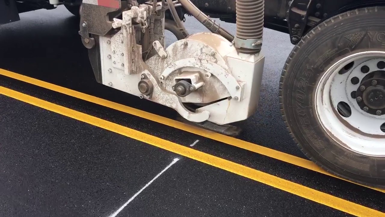 Raised Pavement Marker Operation - YouTube
