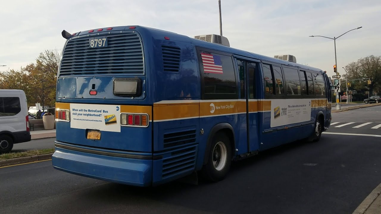 MTA New York City Bus SPECIAL: 1996 Nova Bus RTS-06 MetroCard Sales Bus ...