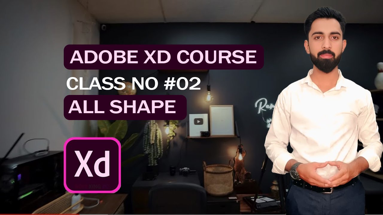 How to use All Shapes in Adobe XD_ Adobe Xd Course - YouTube