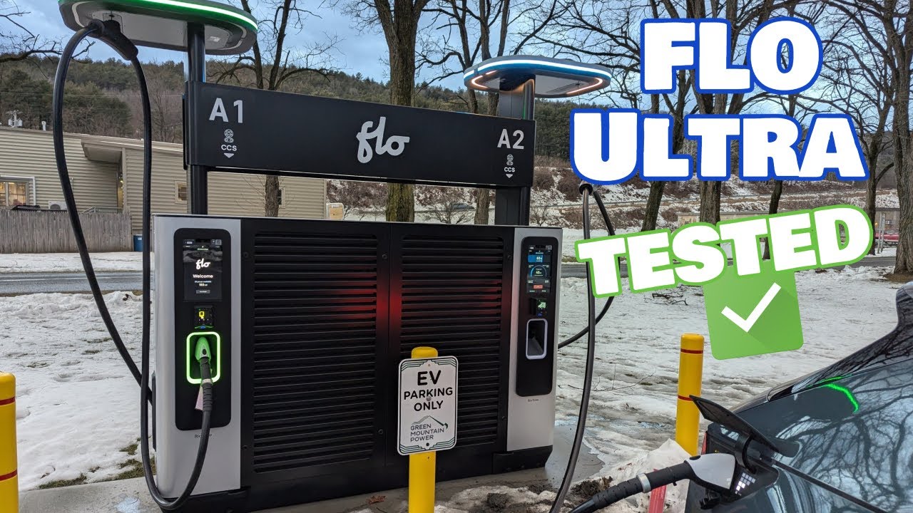 First Session on FLO Ultra DC Fast Charge Station, Tested in IONIQ 5 ...