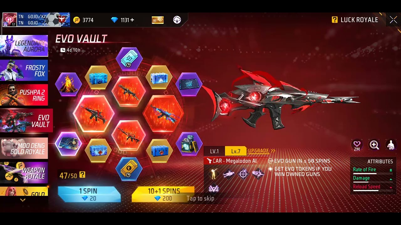 Free fire 1000 diamonds rip 😭 rare bundle in one spin😊😭😱 - YouTube