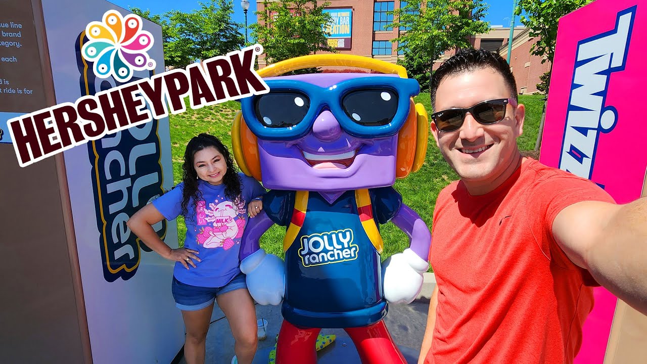 Our first time at HERSHEYPARK and it was SWEET! - YouTube