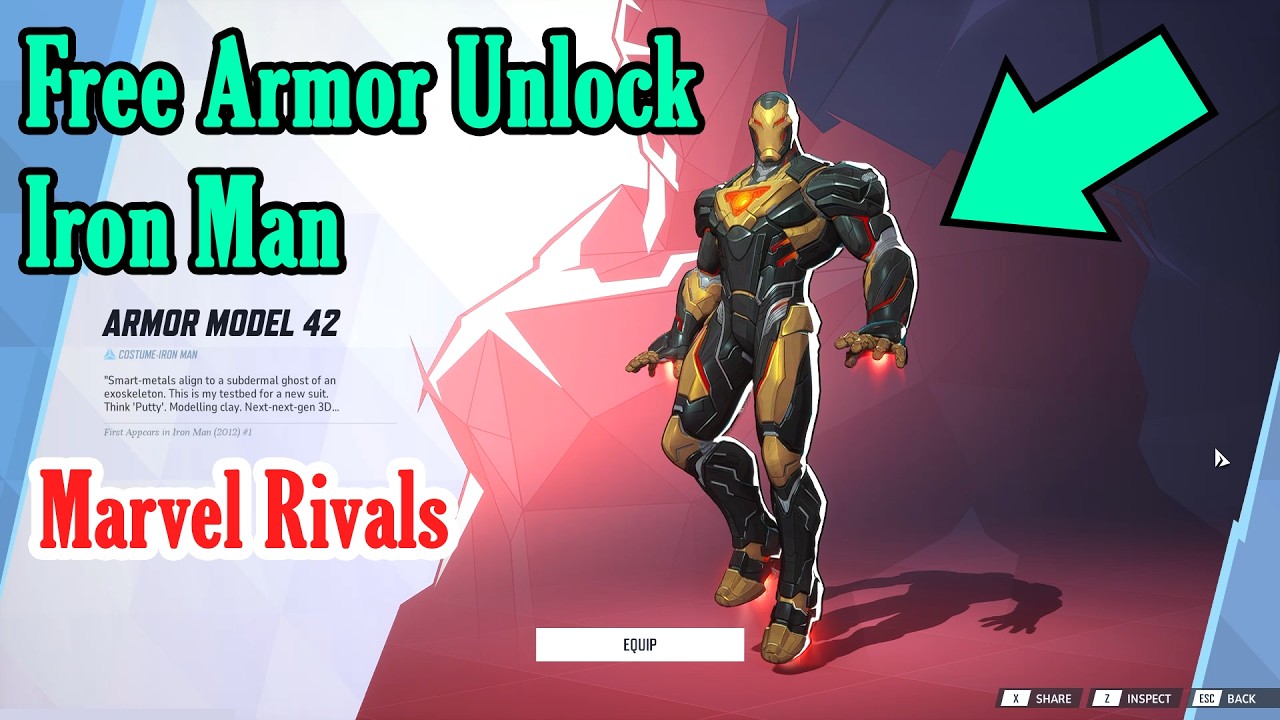 How to get Free Iron Man Skin (Armor Model 42) in the Marvel Rivals ...