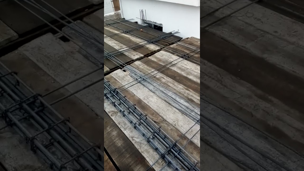 en la construcción el enbarillado con vigas chatas - YouTube