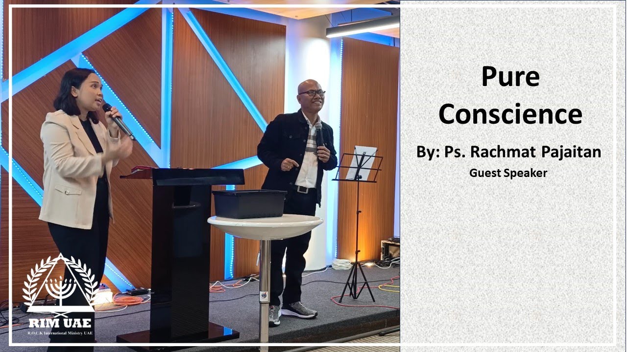 Pure Conscience by Ps. Rachmat Pajaitan - YouTube