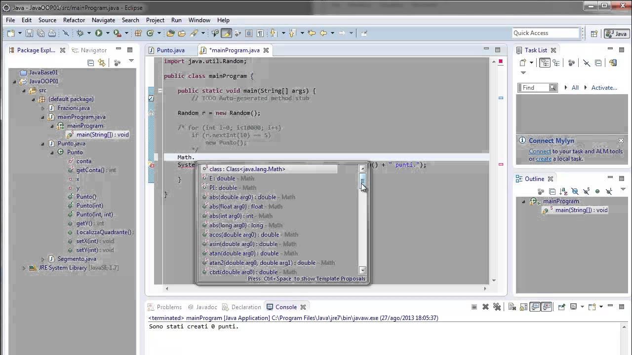Java (Playlist 2) OOP - ITA 7: membri statici - YouTube