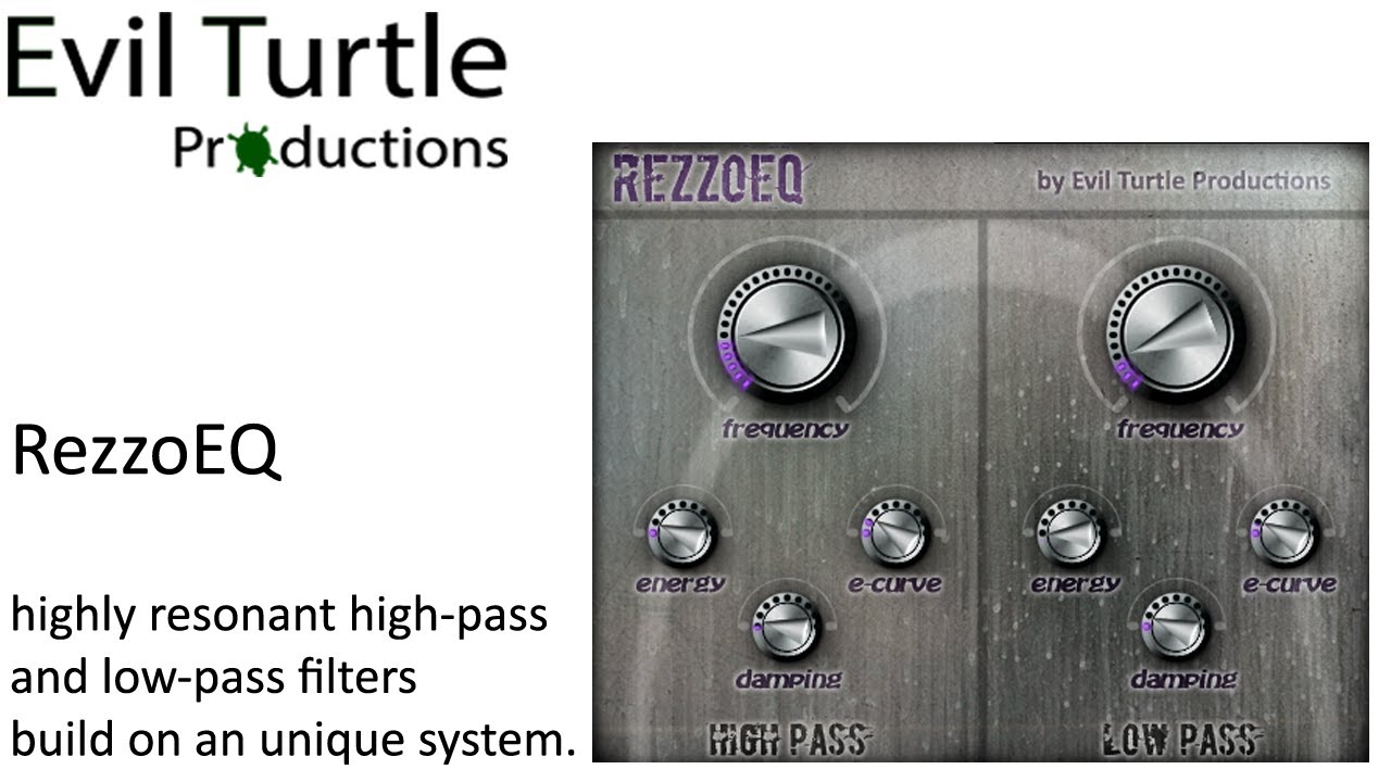 RezzoEQ - VST Plugin - Evil Turtle Productions - YouTube