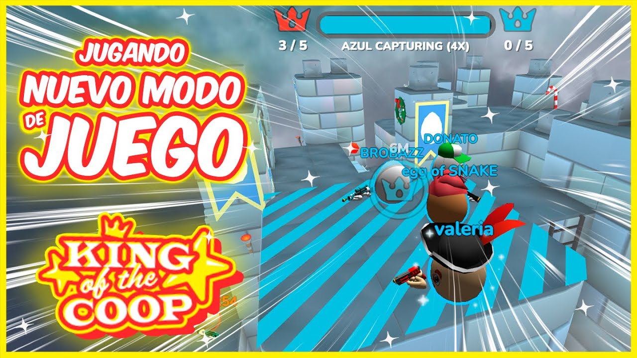 JUGANDO por PRIMERA VEZ CAPTURA LA ZONA en SHELL SHOCKERS! | KING OF ...