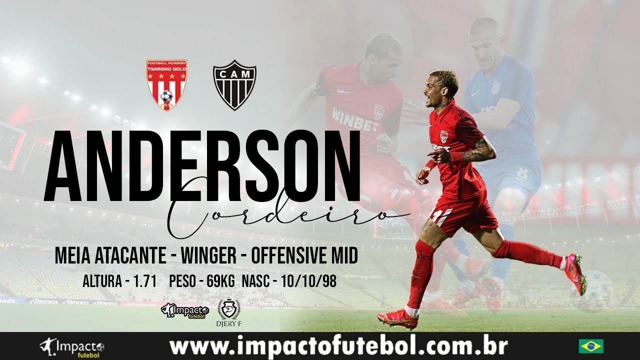 Anderson Cordeiro - Meia Atacante - Offensive Midfielder - Winger ...