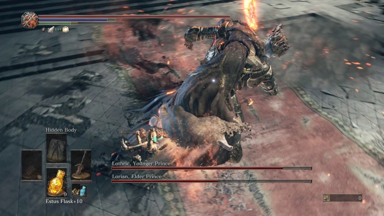 Dark Souls 3 - Twin Princes Vs TheLegend27 Lorian (ng+7) - YouTube