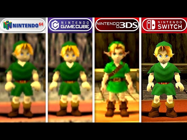 The Legend Of Zelda Ocarina Of Time N643ds Comparison Here's Something