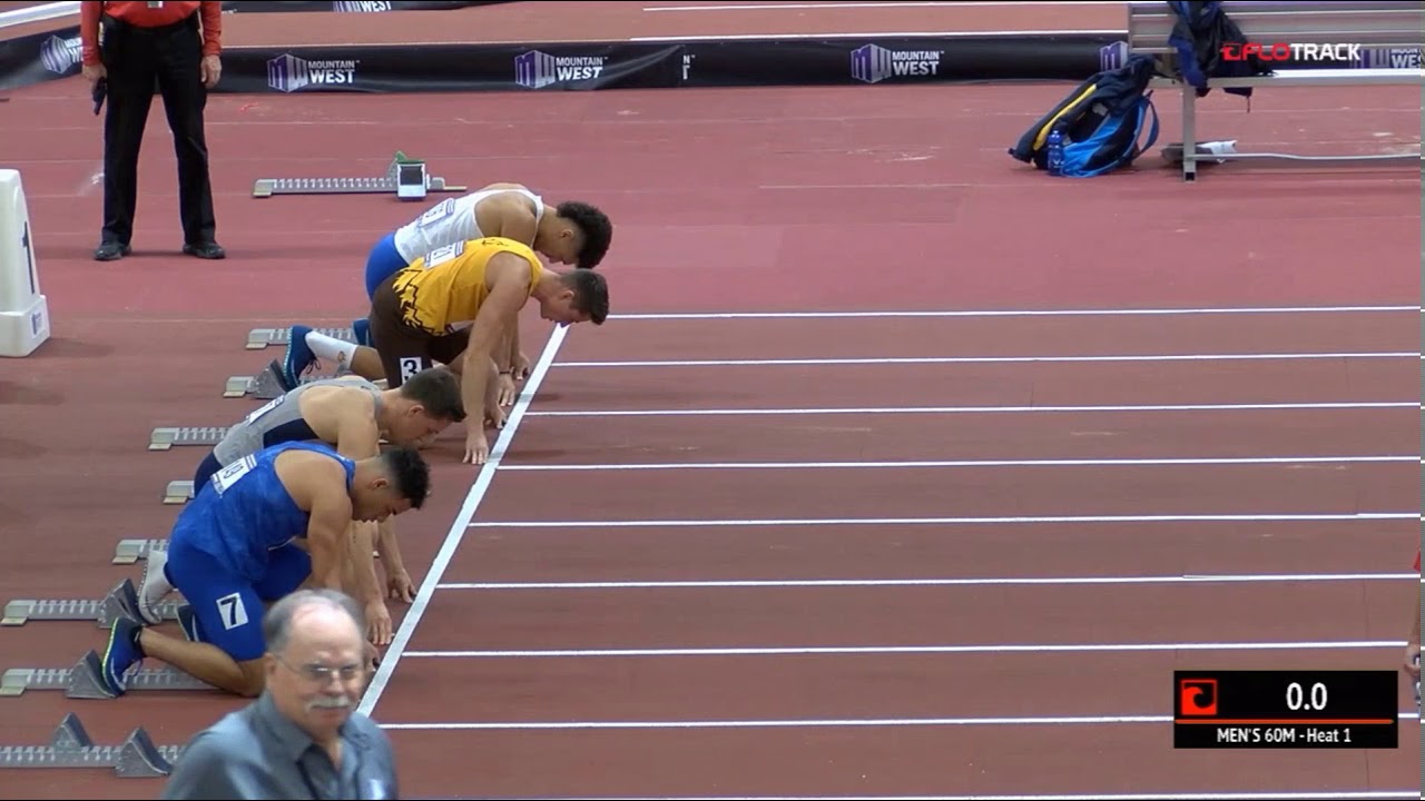 Bryce 60m Prelim Mountain West Conference Championship 2019 - YouTube