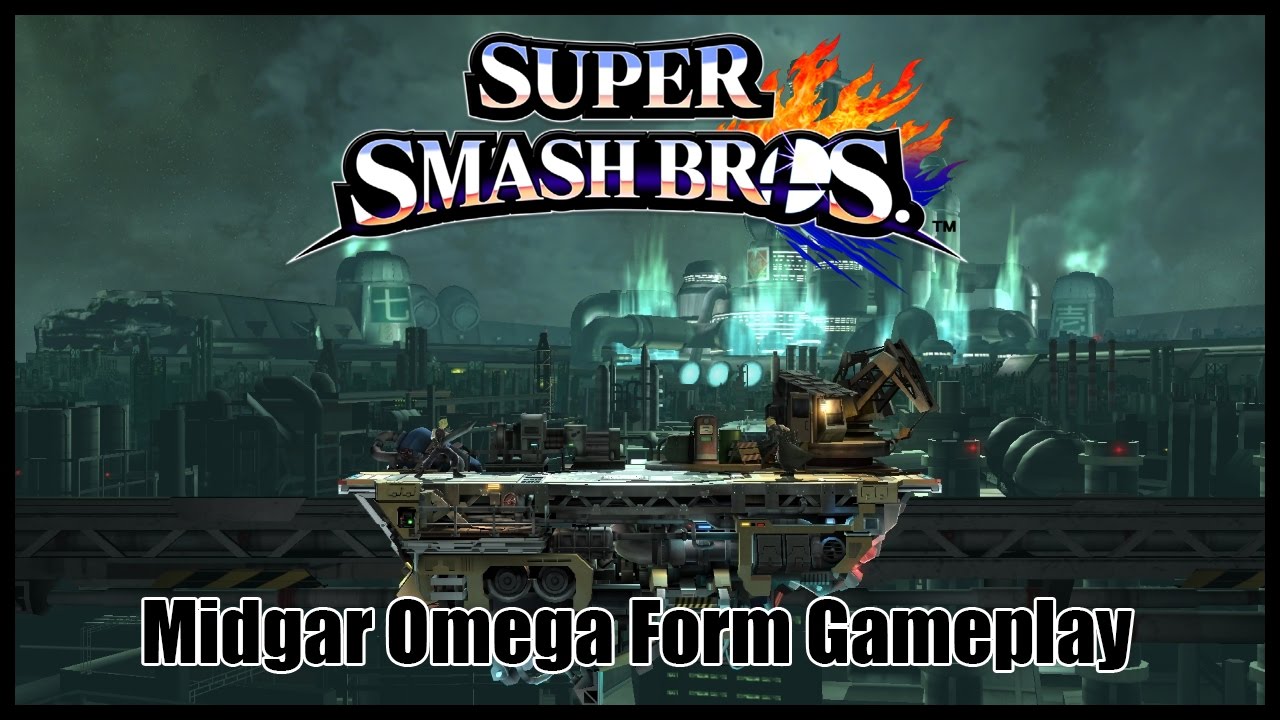 [Super Smash Bros. For Wii U] Midgar Omega Mode - YouTube