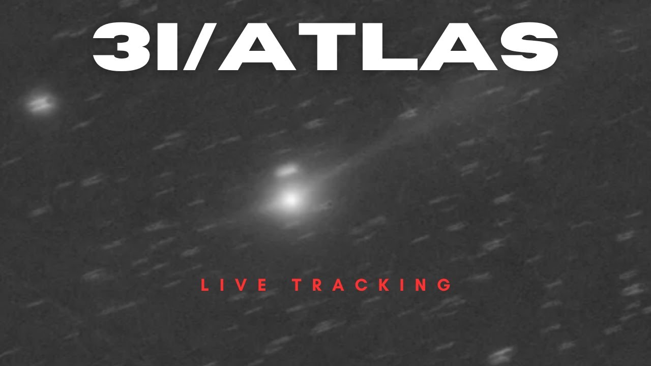 comet 3i atlas LIVE Tracking | latest update | 3I/ATLAS will have its ...