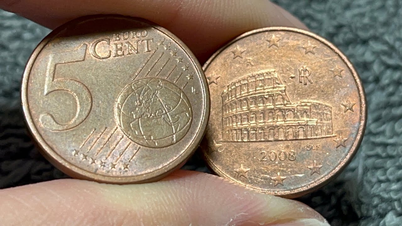 2008 Italy 5 Euro Cents Coin • Values, Information, Mintage, History ...