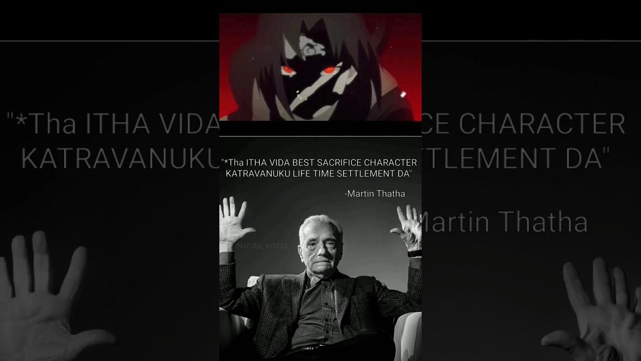 itachi the scarificer | naruto | tamil | ani - YouTube