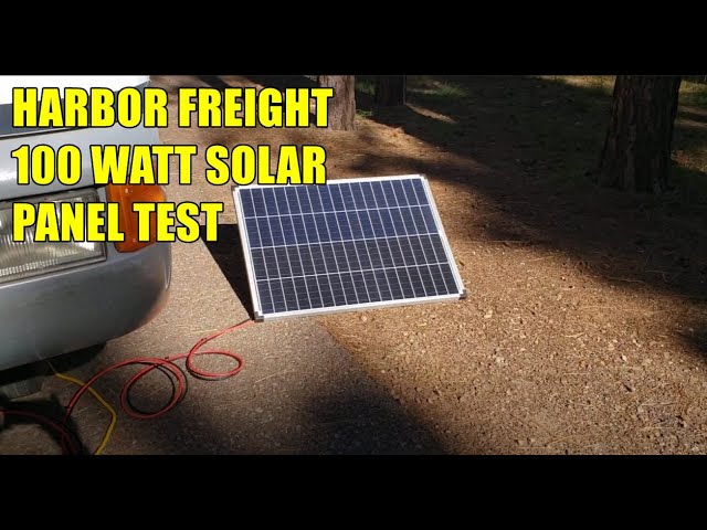 Harbor Freight Solar Products Modifying A Harbor Freight Solar Charger