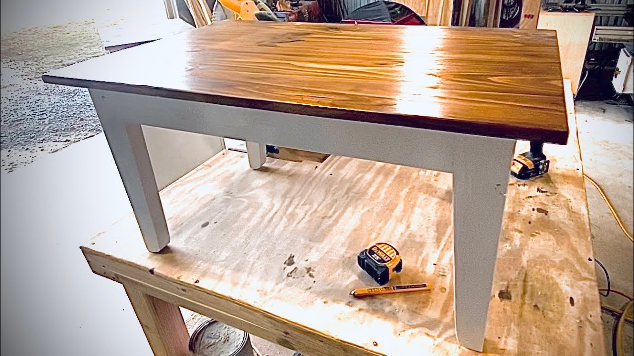 DIY Coffee Table Build (With a SECRET!) - YouTube