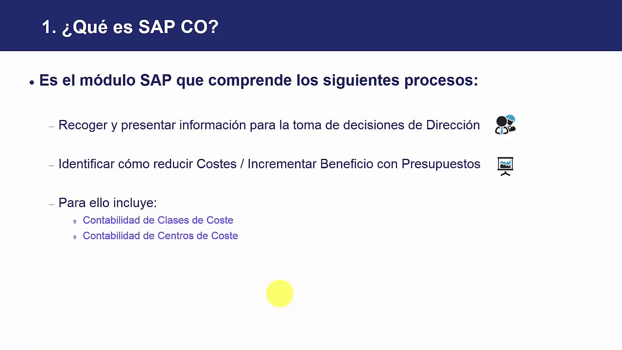 17. CURSO BÁSICO DE SAP - Controlling Visión General - YouTube