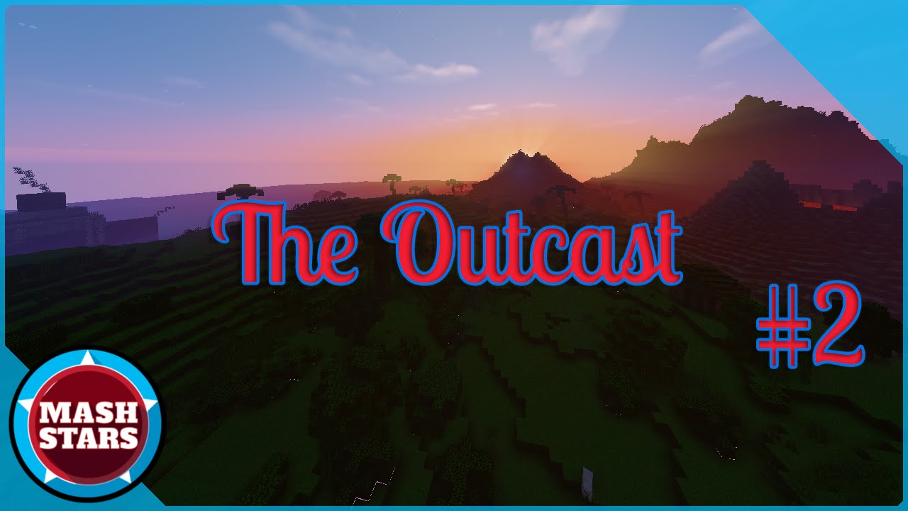 Minecraft Adventure | The Outcast Part 2 | Escaping the Cannibals - YouTube
