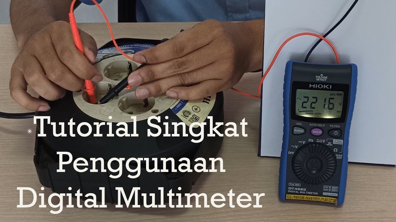Tutorial Singkat Penggunaan Digital Multi Meter [ENGLISH SUBTITLE ...