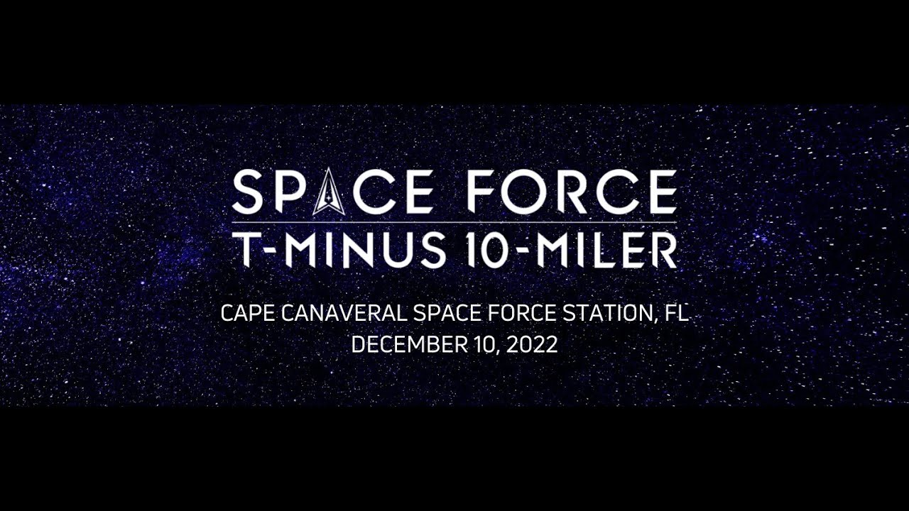 Inaugural Space Force T-Minus 10-Miler - YouTube