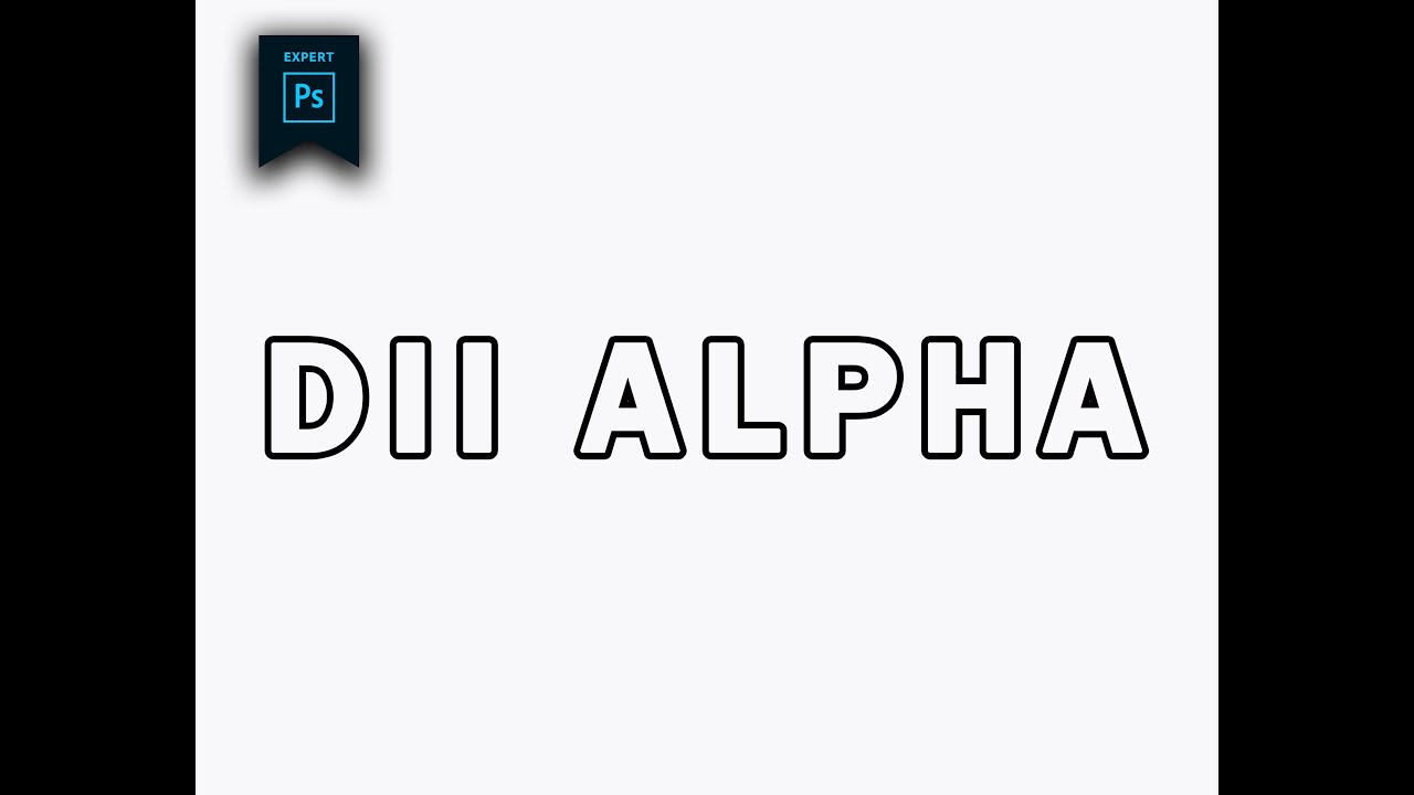HOW TO MAKE AN OUTLINE TEXT IN PHOTOSHOP YouTube HOW TO MAKE AN OUTLINE TEXT IN PHOTOSHOP YouTube