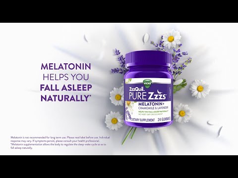 New ZzzQuil Pure Zzzs - Melatonin Gummies Helps You Fall Asleep Naturally*