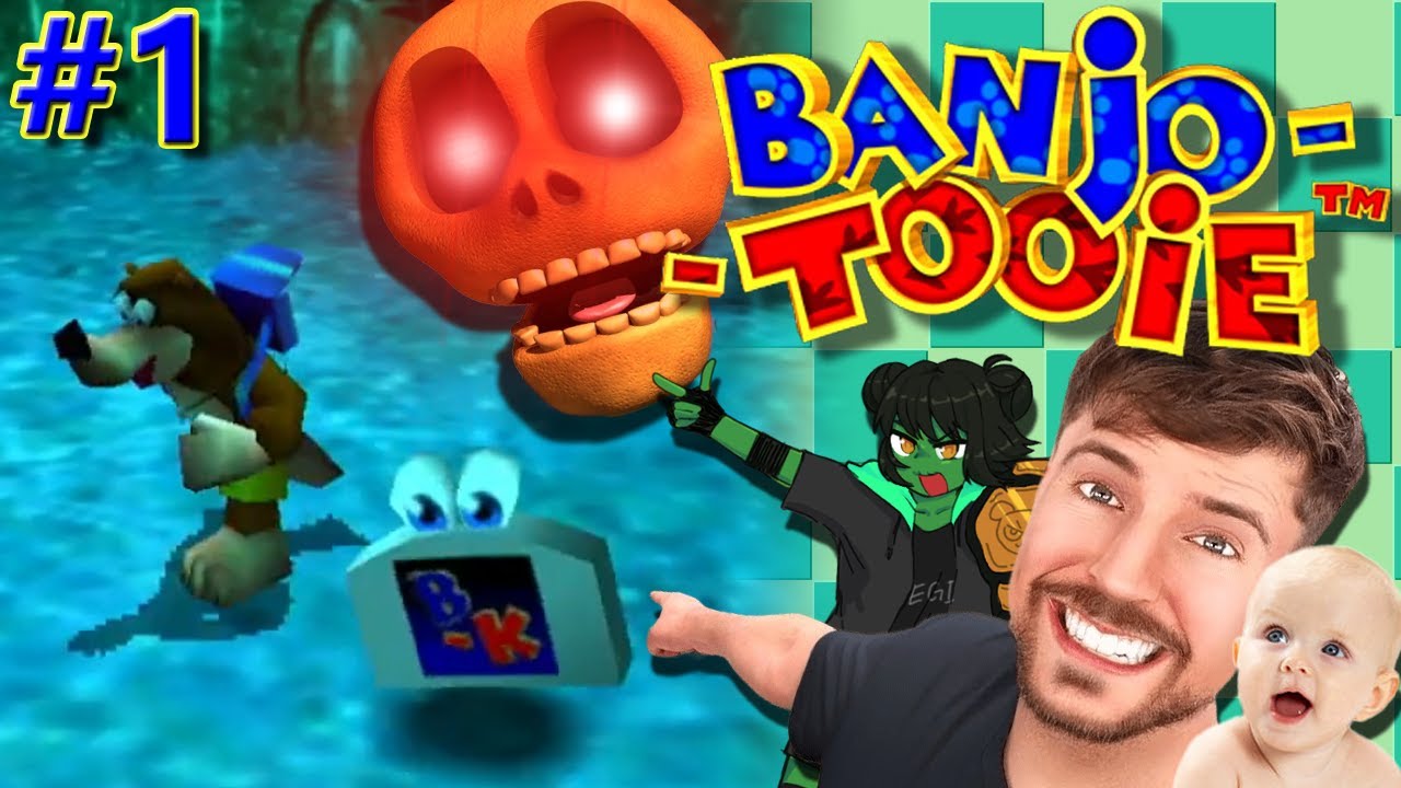 THE BOTTLES SITUATION IS CRAZY | Banjo-Tooie [#1] | FULL VOD - YouTube
