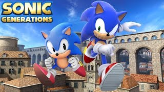 Sonic generations rooftop run classic - comicbuilding