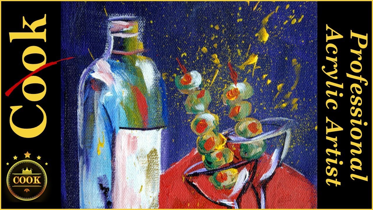 Paint the Party this Fun Beginner Acrylic Tutorial And Giveaway Ginger ...